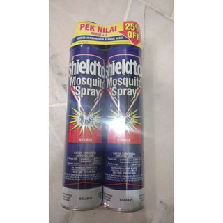 Shieldtox Mosquito Spray Aerosol (600ml x 2) | Shopee Malaysia
