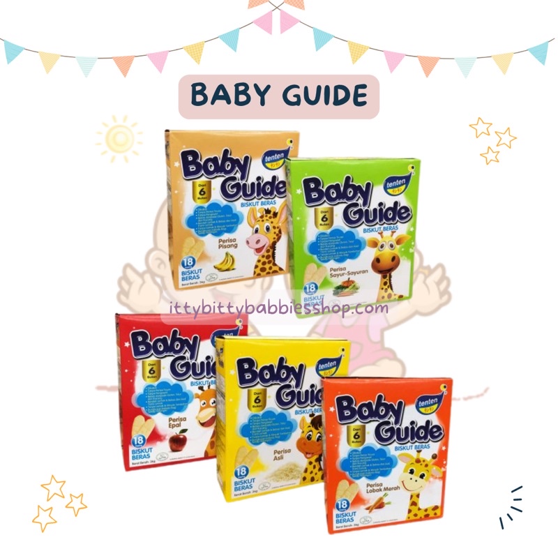 BABY GUIDE : RICE RUSK / RICE CRACKER (6m+) | Shopee Malaysia