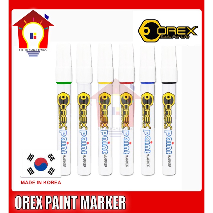 BETTER LIVING HOME - OREX PAINT MARKER (MADE IN KOREA) | Shopee Malaysia
