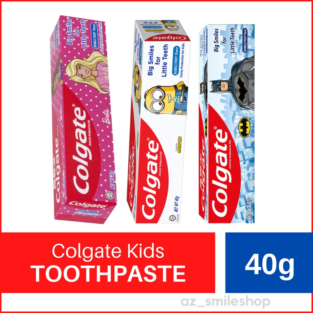 Colgate Kids Toothpaste BUBBLE FRUIT Flavor 40g | Shopee Malaysia