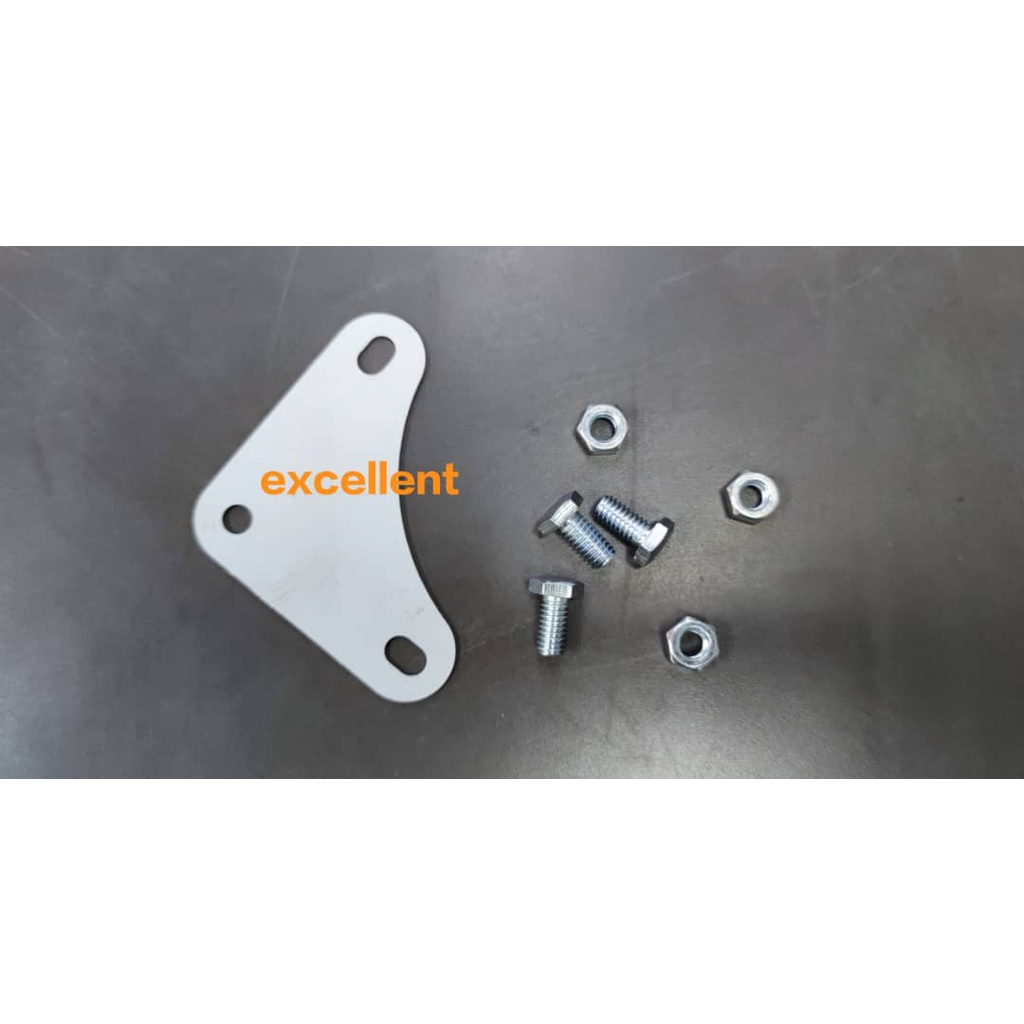 SLOTTED ANGLE BAR ZINC PLATED M8 x 16MM BOLT & NUT(PACKING SIZE ...