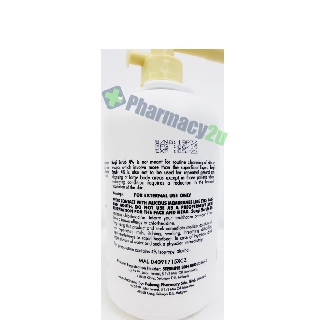 STERILINE SURGI SCRUB 4% CHLORHEXIDINE GLUCONATE FOAM FORMULA 800ML ...
