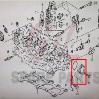 CAM THRUST ORING(46.8X2.2)HONDA ACCORD,CIVIC,CITY,CRV,JAZZ,STREAM,SNA ...