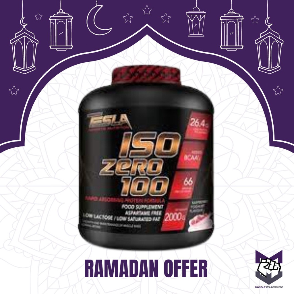 Whey Tesla Iso Zero 100 [Whey Protein Isolate] | Shopee Malaysia
