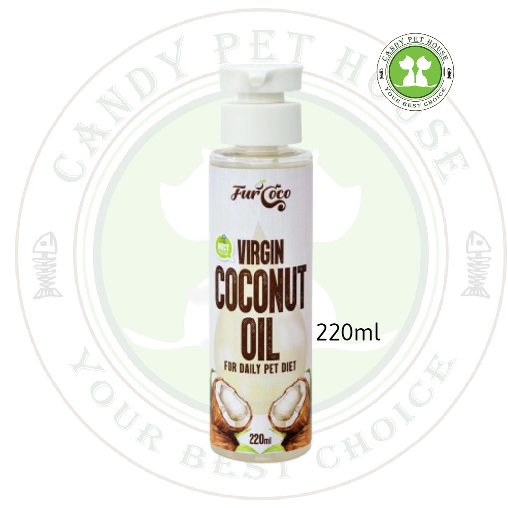FurCoco Virgin Coconut Oil / Fibre / Probiotic For Cat/Dog Pet ...