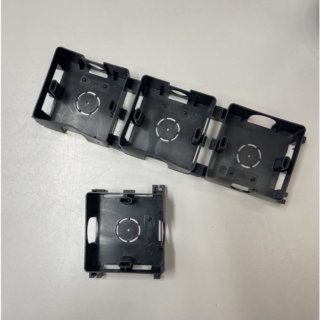 EPI 3x3 Conceal Box Joint / 3x3 PVC Black Box / Conceal Base | Shopee ...