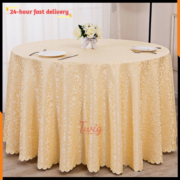 Fast shippingtablecloth dining table 6 chairs hotel table cloth table ...