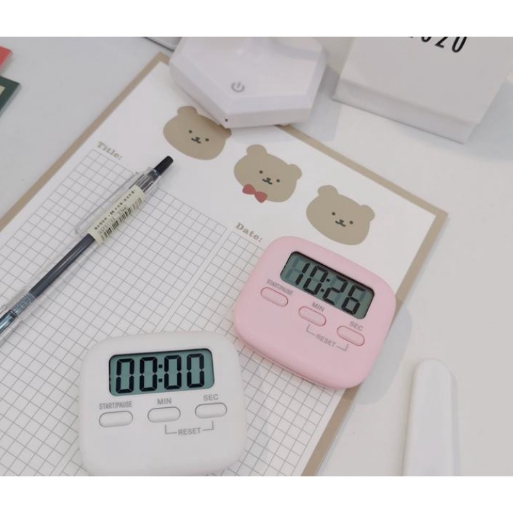 Study Timer Work Electronic Stopwatch Digital Kitchen Alarm Magnetic ...