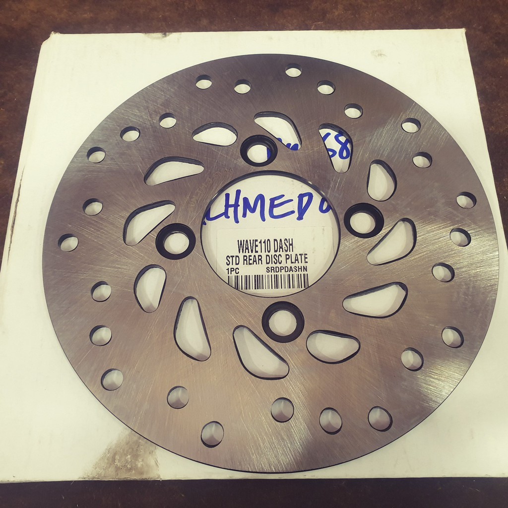 HONDA DASH/FUTURE 125/WAVE DASH REAR DISC PLATE/BELAKANG DISC PLATE OEM ...