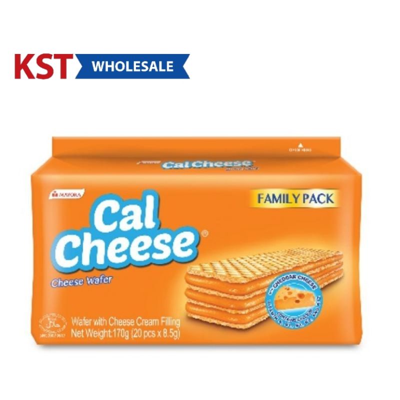 Mayora Cal Cheese Cheese Wafer 20 x 8.5g | Shopee Malaysia