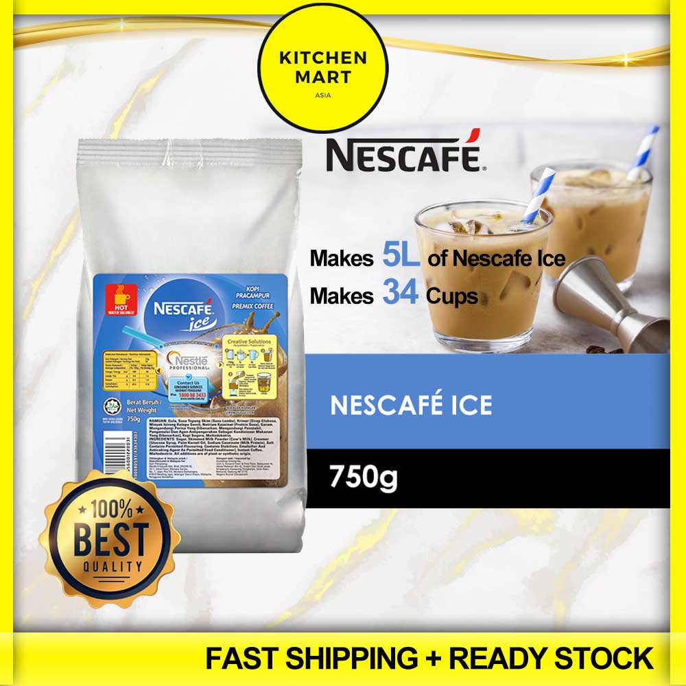 NESCAFE ICE MIX 750g High Quality Restaurant Grade 34 Cups | Shopee ...
