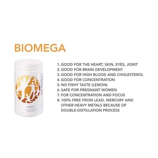 Biomega III Plus (56 soft gel capsules) | Shopee Malaysia