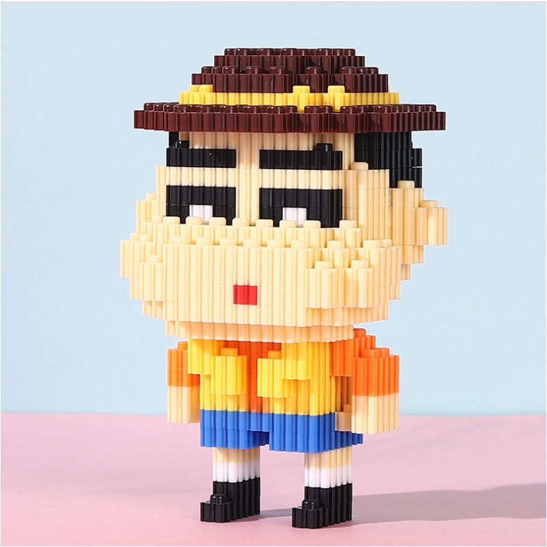 【Barang spot】 （Ready Stock) Mini Building Blocks Lego Shin Chan Series ...