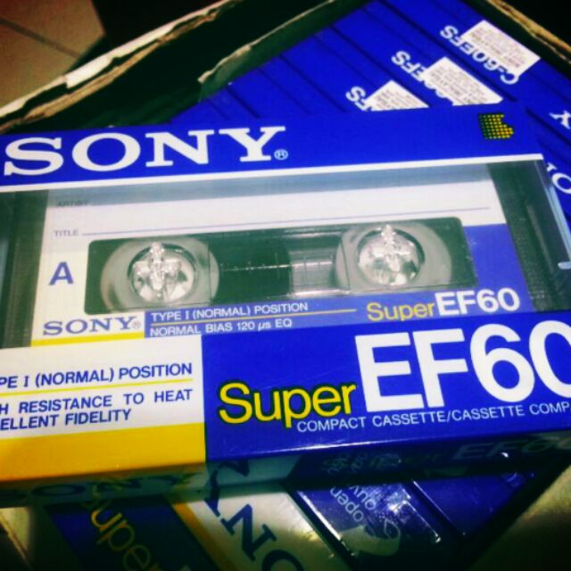 Sony Super EF60 Dubbing Cassette | Shopee Malaysia