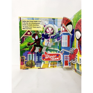 Marvel Spider Man Pop Up Book Spidey and His Amazing Friends: Go-Webs ...