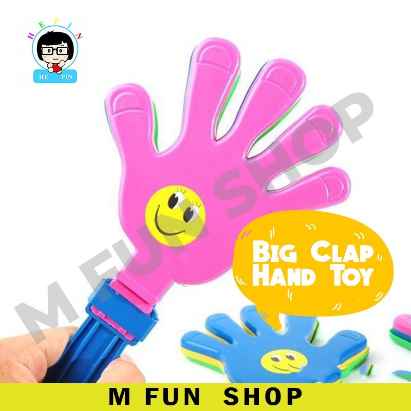 *Ready Stock* Cute Big Clap Hand Toy Hand Clapping Plastic Party ...