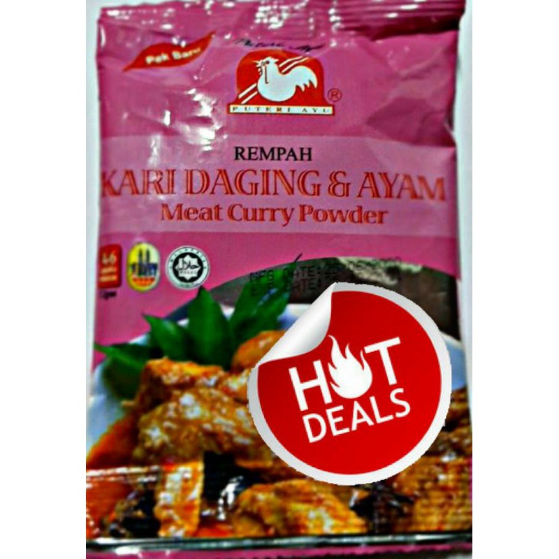 REMPAH KARI AYAM DAN DAGING RESEPI TRADITIONAL PAHANG - BRAND PUTERI ...