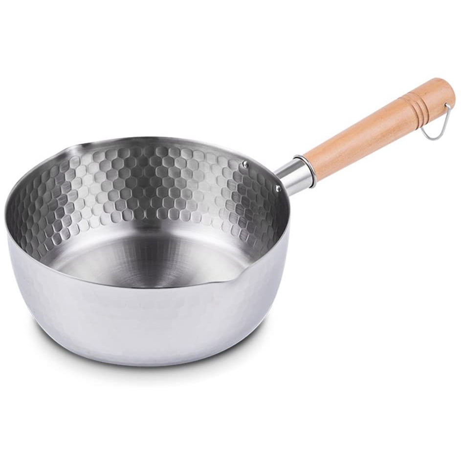 20cm Stainless Steel Yukihira Pan, Traditional Japanese Yukihira ...