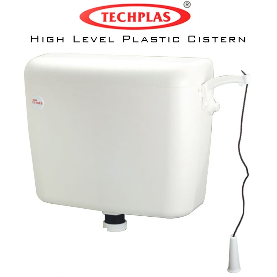 Techplas High Level Cistern 9L Single Flush | Shopee Malaysia