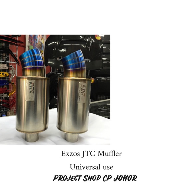 READY STOCK ‼️ MUFFLER JTC TITANIUM | Shopee Malaysia