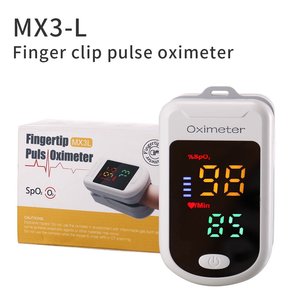 SMILEY CHERRY Pulse Oximeter Medical Fingertip Portable Family Pulse ...