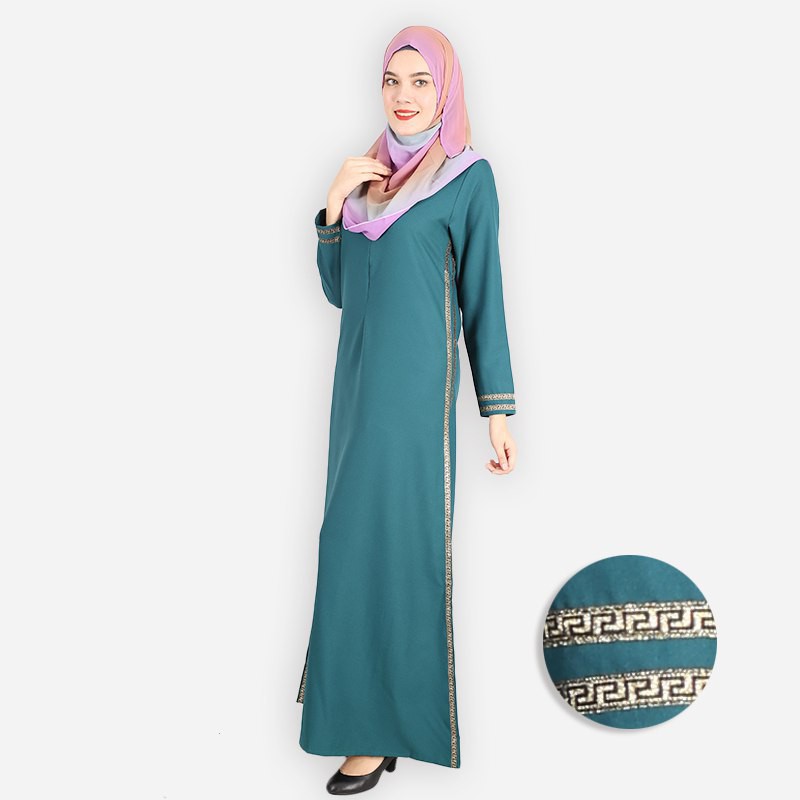 OFFER!! Hasifah Jubah Simple Corak Saiz Plain Jubah Dress Fashion ...
