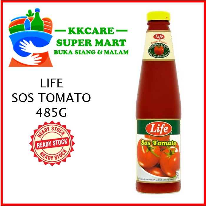 LIFE Tomato Ketchup Sos Tomato Life 485G | Shopee Malaysia