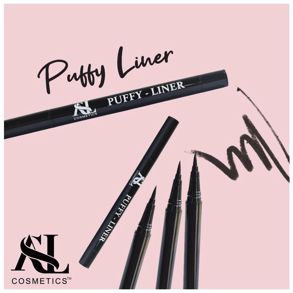 ASL Cosmetics - PUFFY LINER (Black) | Shopee Malaysia