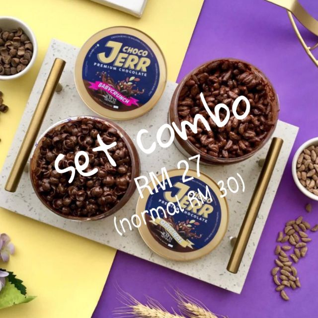 (READY STOCK) SET COMBO CHOCOJAR VIRAL CHOCOJERR !!! | Shopee Malaysia