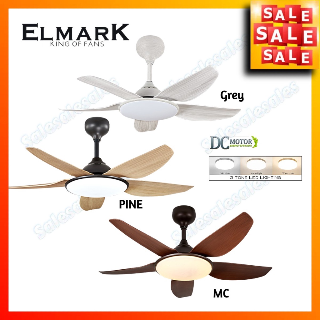Elmark Ceiling Fan With Light Malaysia | Shelly Lighting