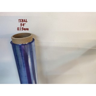 Plastik Alas Meja Tebal Dan Nipis - Grade A / Transparent PVC (54" / 72 ...