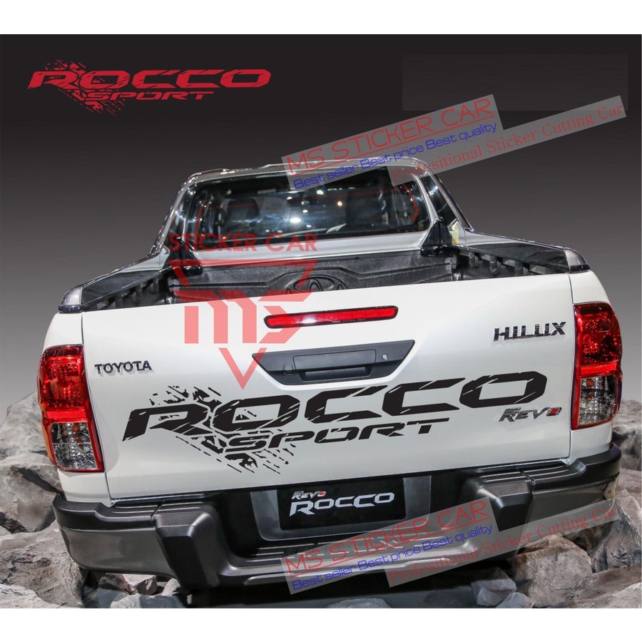 Sticker Hilux Rocco Rear Tub Toyota Hilux Rocco Sport Car Stickers ...