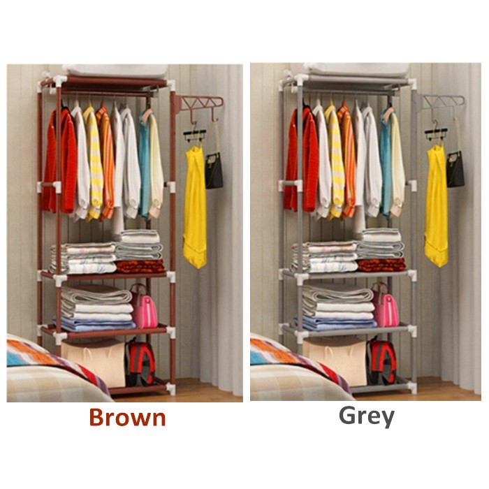 Rak Sangkut Simpan Pakaian Baju Serba Guna / Multiporpose Cloth Hanger ...