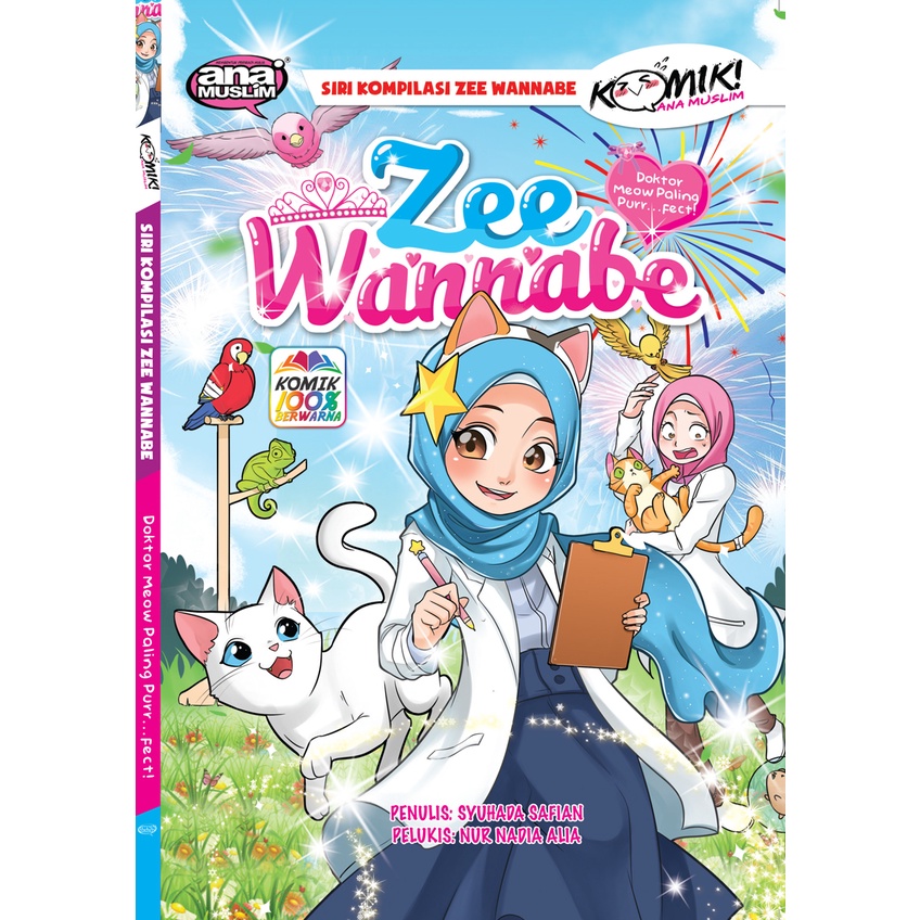 ANA MUSLIM - KOMIK ZEE WANNABE - DOKTOR MEOW PALING PURR...FECT ...