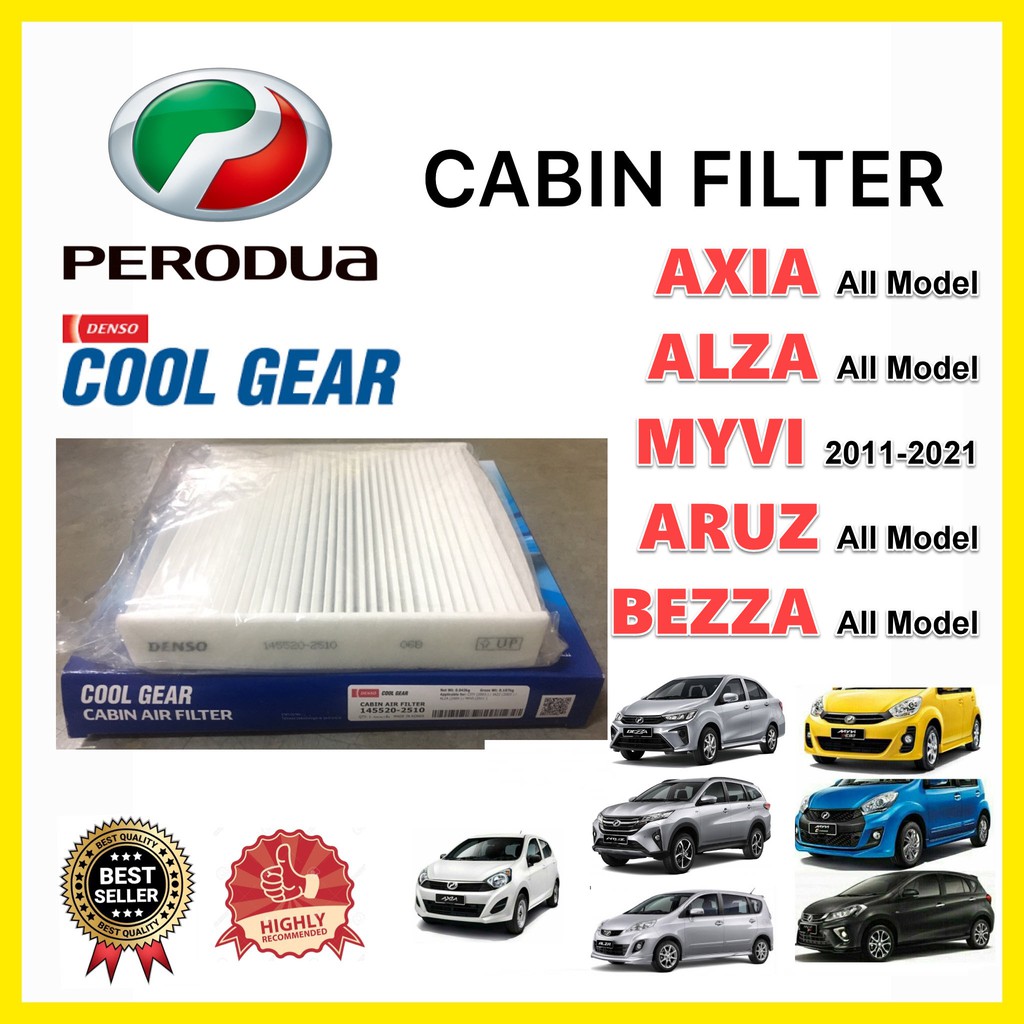 Perodua Alza Axia Myvi Lagi Best 2011 Bezza Aruz Original Denso Cabin ...