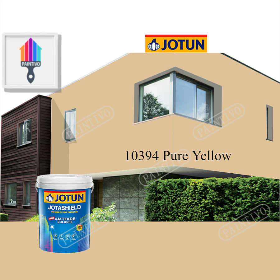 10394 Pure Yellow 5L Jotun Jotashield Antifade Colour Outdoor Wall ...