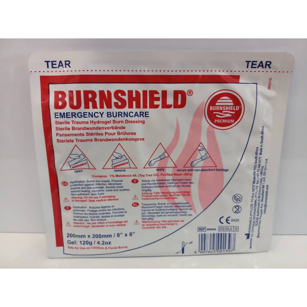 Sterile Burnshield Burn Dressing 20cm x 20cm | Shopee Malaysia