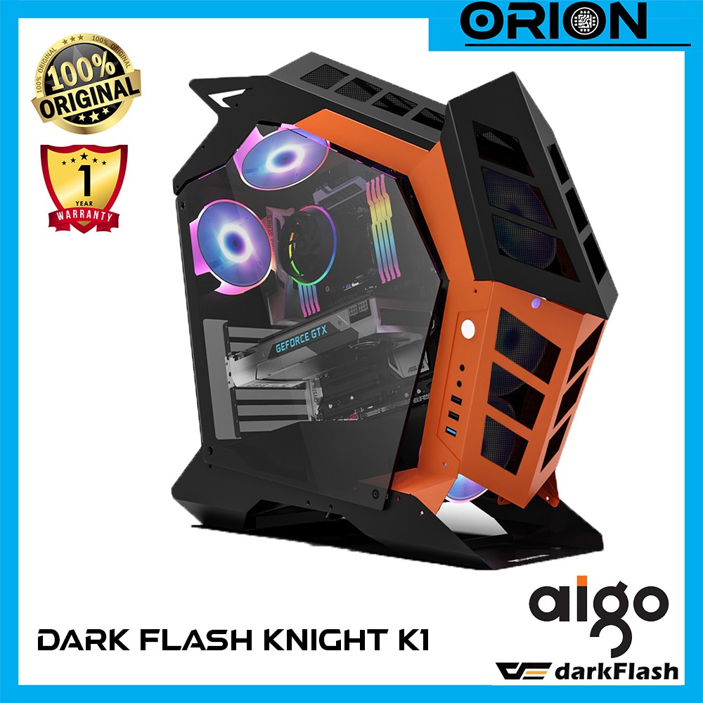 Aigo darkflash knight k1 atx gaming casing | BeeCost