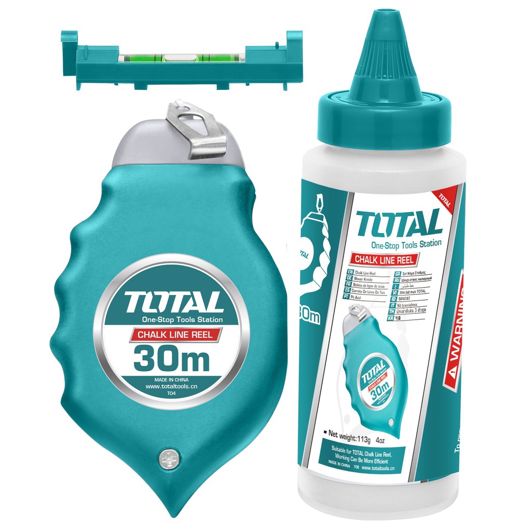 'TOTAL' - THT661301 CHALK LINE REEL 30M | Shopee Malaysia