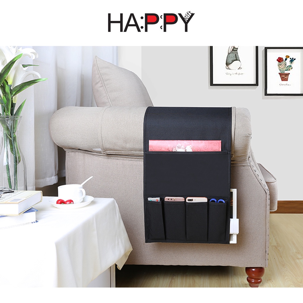 Sofa Remote Control Holder Pocket Storage Bag Remote Control Couch ...