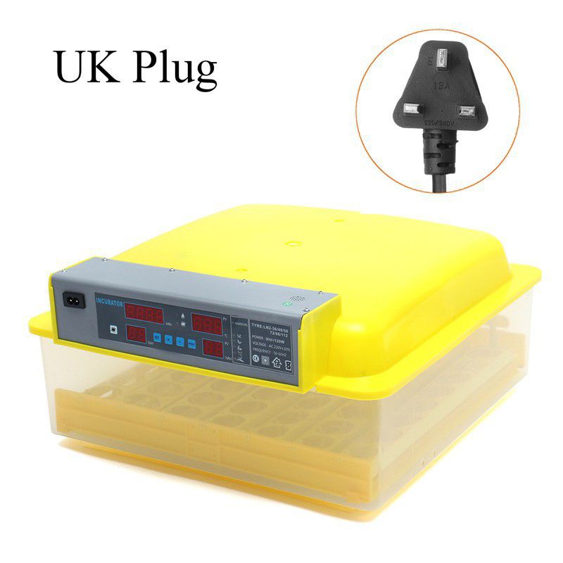 56 Eggs Digital Automatic incubator Thermostatic Chicken Hatching ...