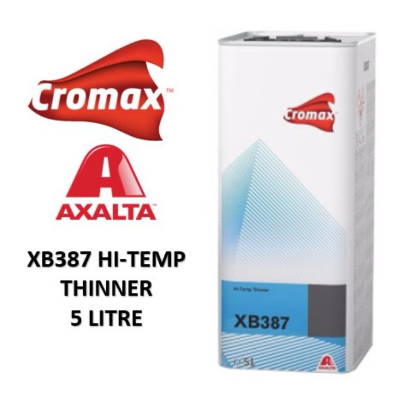 CROMAX*AXALTA HI-TEMP THINNER XB387- 5 LITRE | Shopee Malaysia