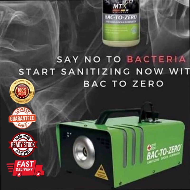 Mtx Back-TO-Zero 950 Sanitizing Smoke Fogging Nano Mist Machine System ...