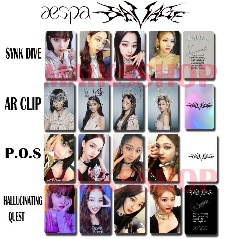 Daily Bargain Sale Aespa Photocard Premierdrugscreening