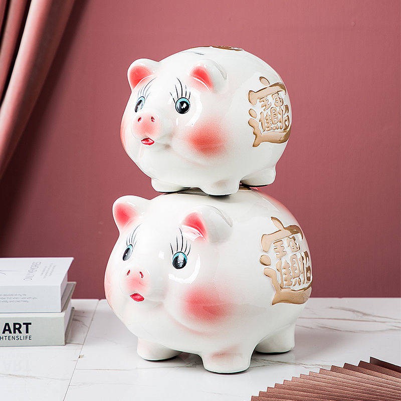 Tabung duit kertas tabung atm tabung duit Pig pig piggy bank only can ...