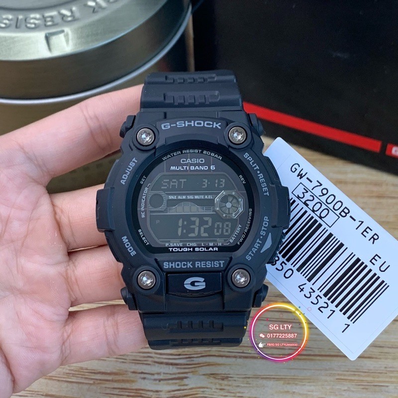 MATMOTO T.SOLAR READY STOCK 100% ORIGINAL CASIO G-SHOCK GW-7900 SERIES ...