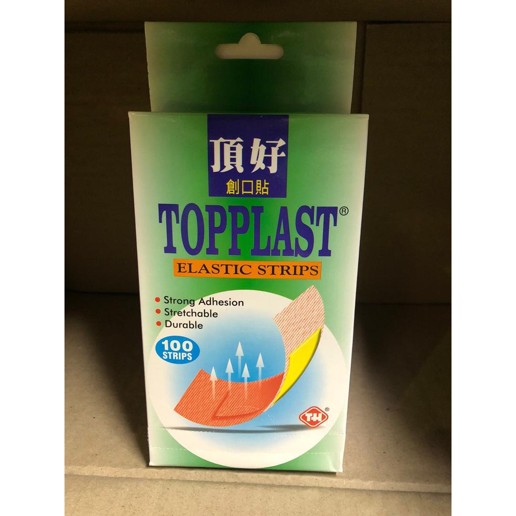Topplast Elastic Strips 100's | Shopee Malaysia
