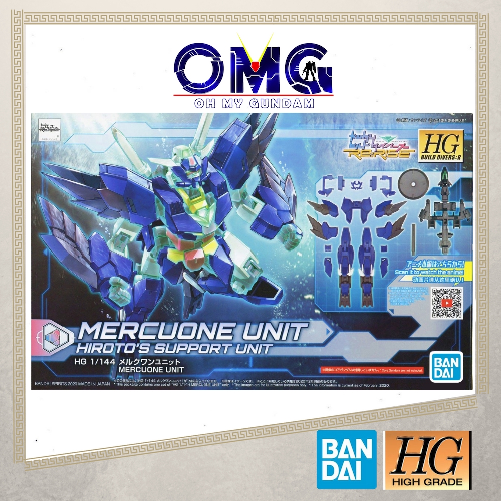 Bandai HGBD Mercuone Unit 58876 HGBD: R Mercuone Unit HG Build Divers ...