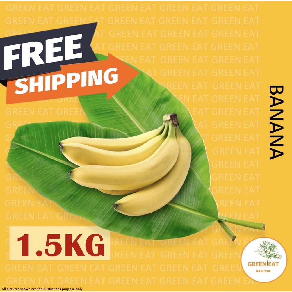 Pisang Berangan / Banana 1.5kg | Shopee Malaysia