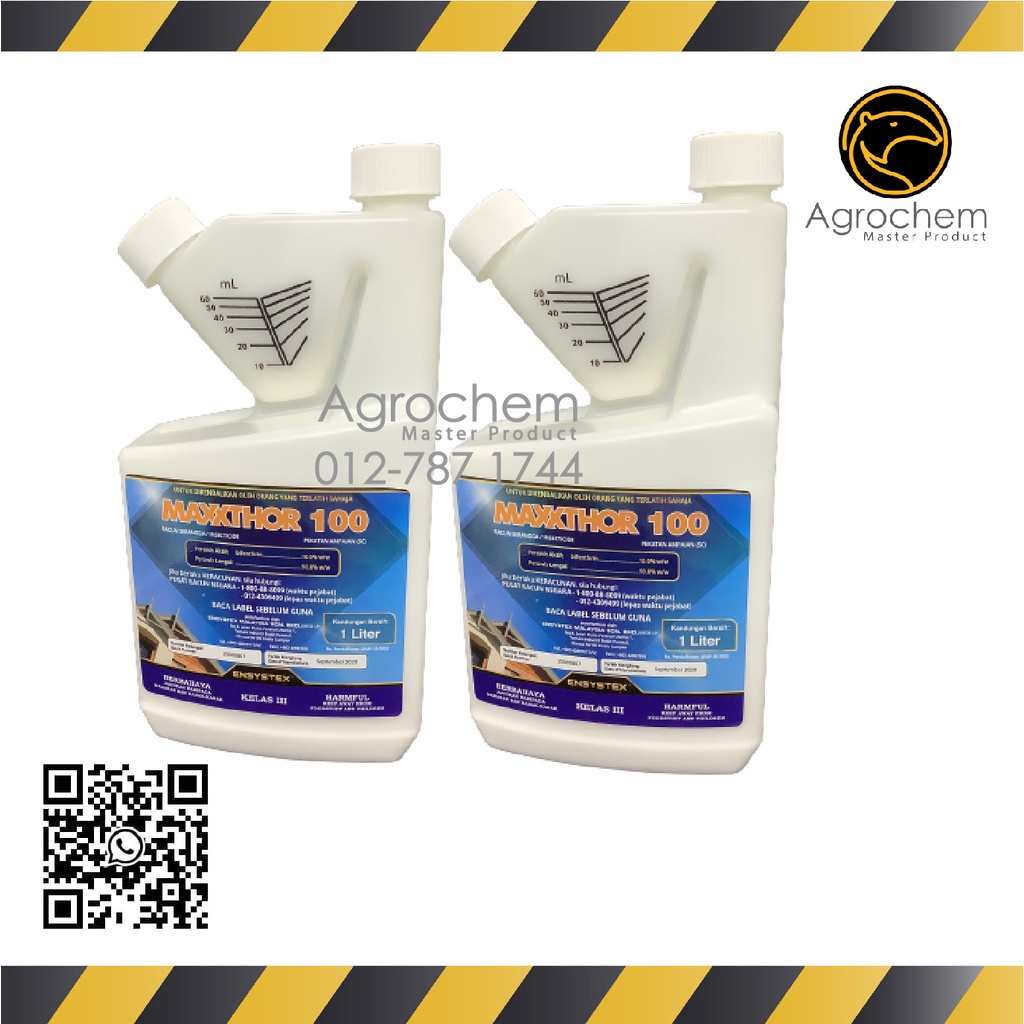 [Twin Pack] Maxxthor 100 Insecticide (1 litre) | Shopee Malaysia